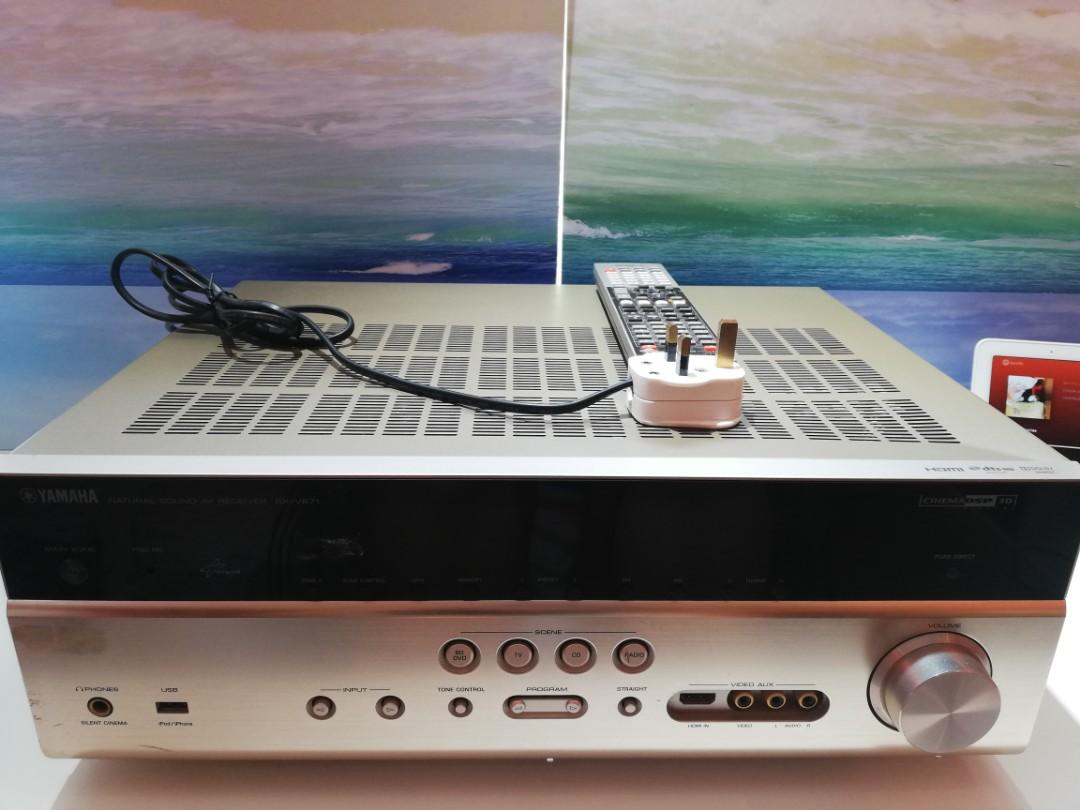 Yamaha AV receiver RX-V671, Audio, Soundbars, Speakers & Amplifiers on ...
