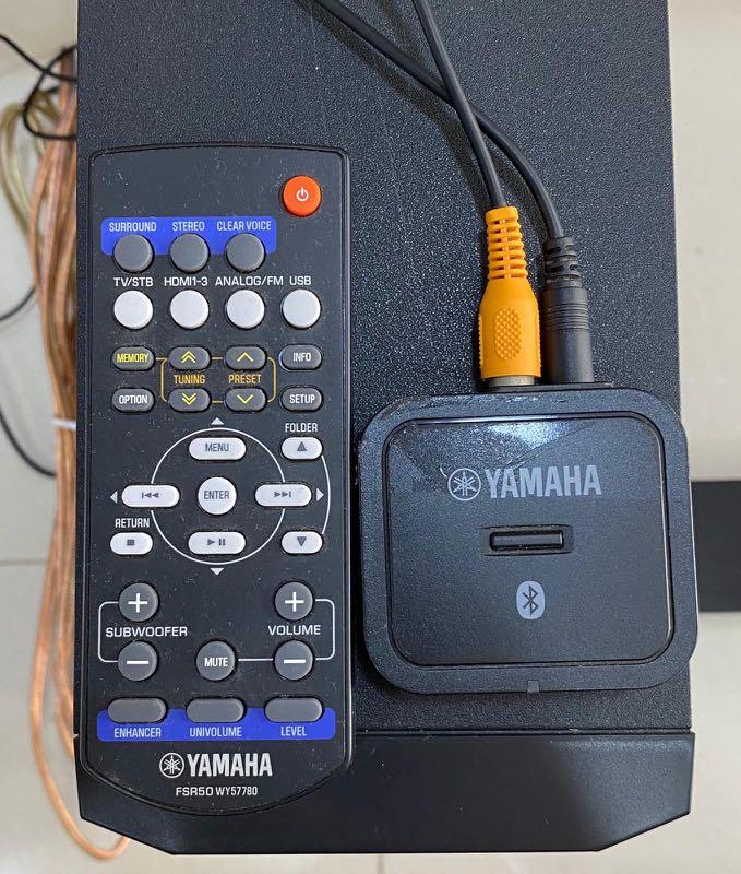 Yamaha subwoofer integrated receiver SR-301 system, Electronics, Audio ...