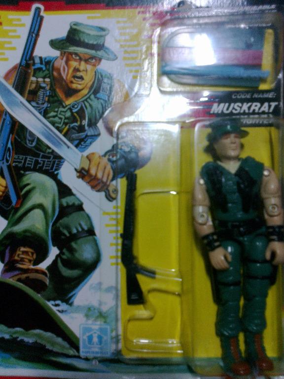 1987 Vintage GI Joe - Muskrat, Hobbies & Toys, Toys & Games on Carousell