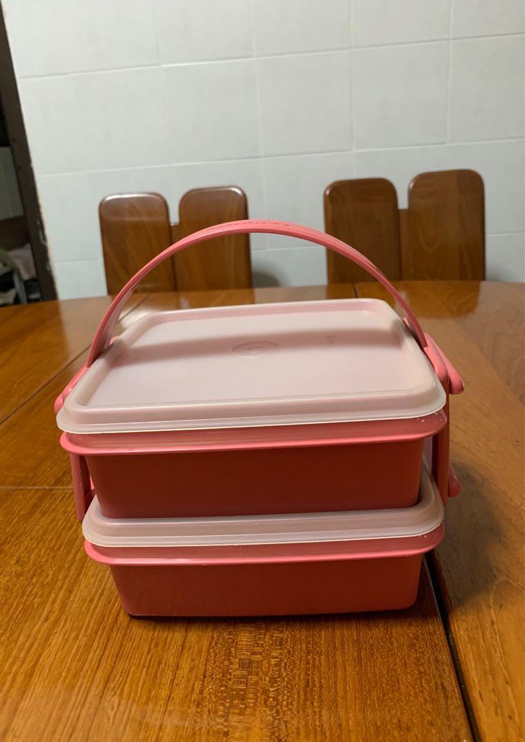 2 tier tingkat container, Furniture & Home Living, Kitchenware ...