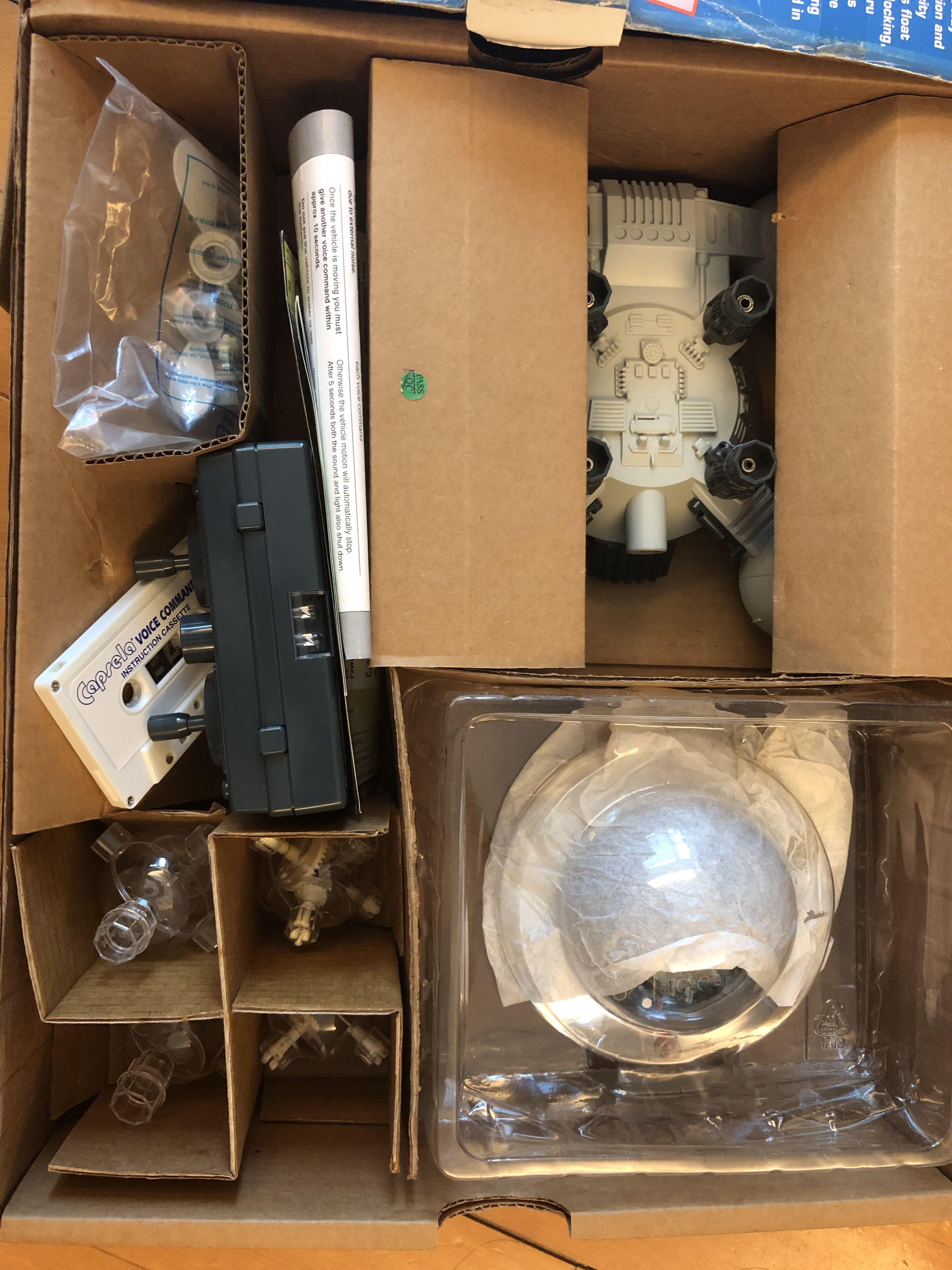 Capsela 6000 Science Construction Toy System 懷舊機械人, 興趣及遊戲, 玩具 & 遊戲類 ...