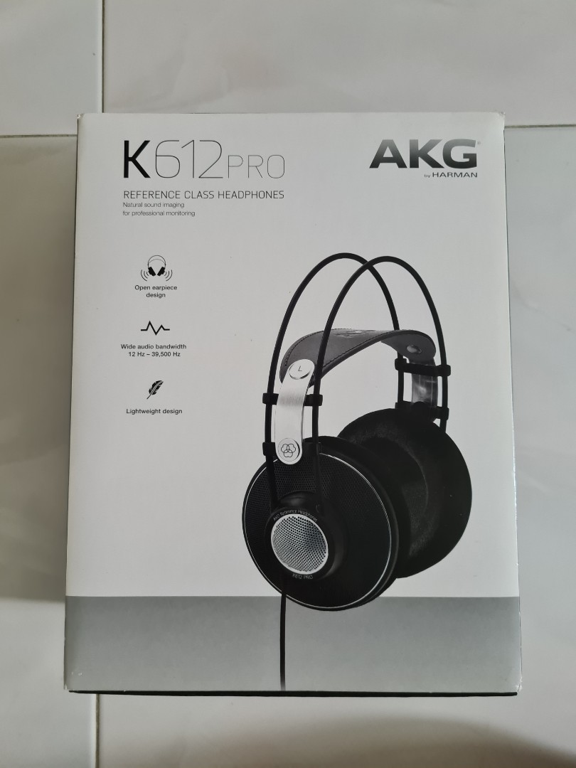 AKG K612 Pro Headphones, Audio, Headphones & Headsets on Carousell