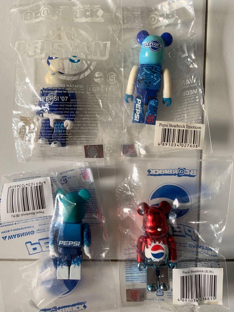 All Pepsi & Clot 100% Bearbrick Be@rbrick, Hobbies & Toys, Toys & Games ...