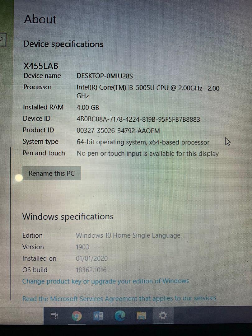 ASUS X455LAB 14”, Computers & Tech, Laptops & Notebooks on Carousell