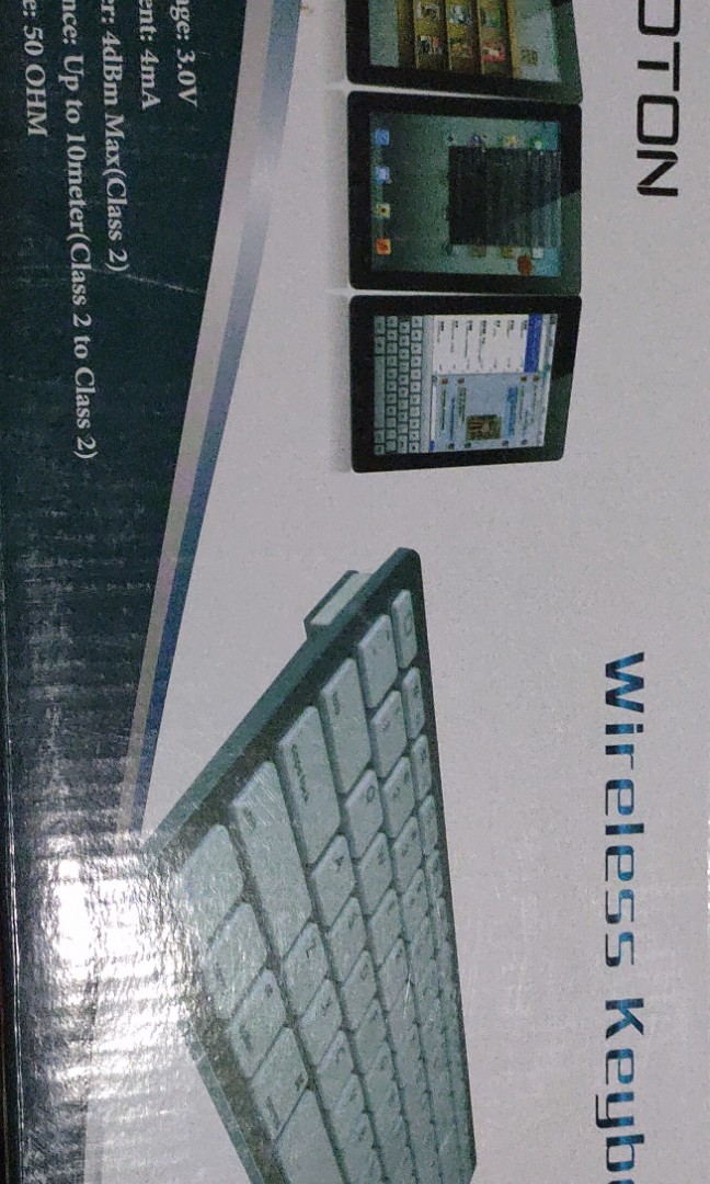 BNIB wireless keyboard, Computers & Tech, Parts & Accessories, Computer Keyboard on Carousell