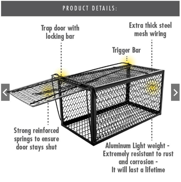 Brand new mouse/rat trap (Big size), Everything Else on Carousell