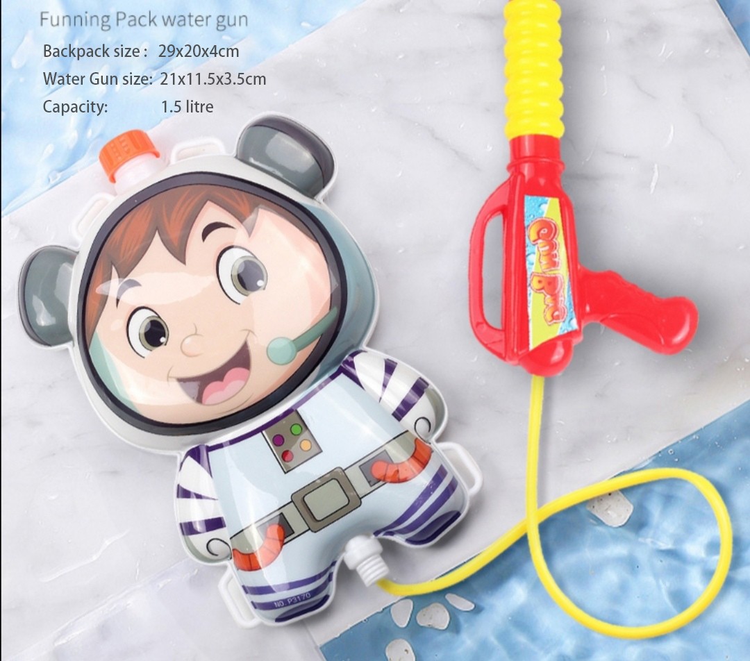 cartoon water gun, Hobbies & Toys, Toys & Games on Carousell