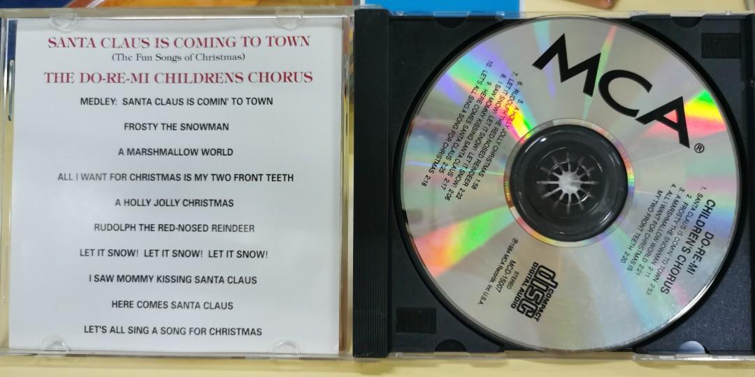 (CD) Santa Claus is Coming To Town - The Do-Re-Mi Children Chorus ...