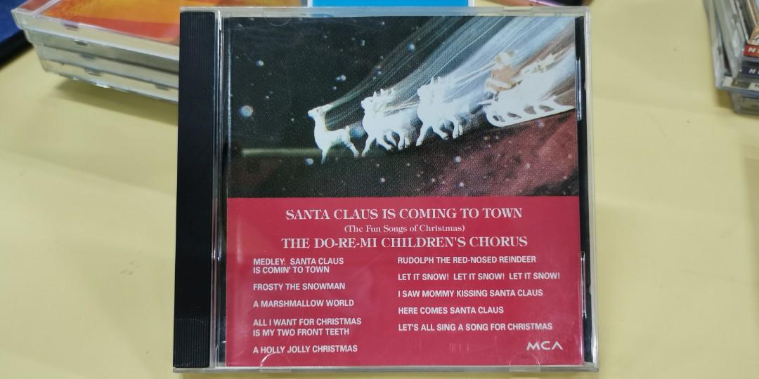 (CD) Santa Claus is Coming To Town - The Do-Re-Mi Children Chorus ...