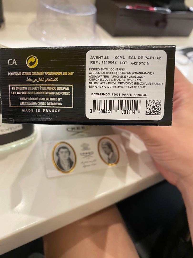 Creed aventus 2019 batch 100 ml, Beauty & Personal Care, Fragrance ...