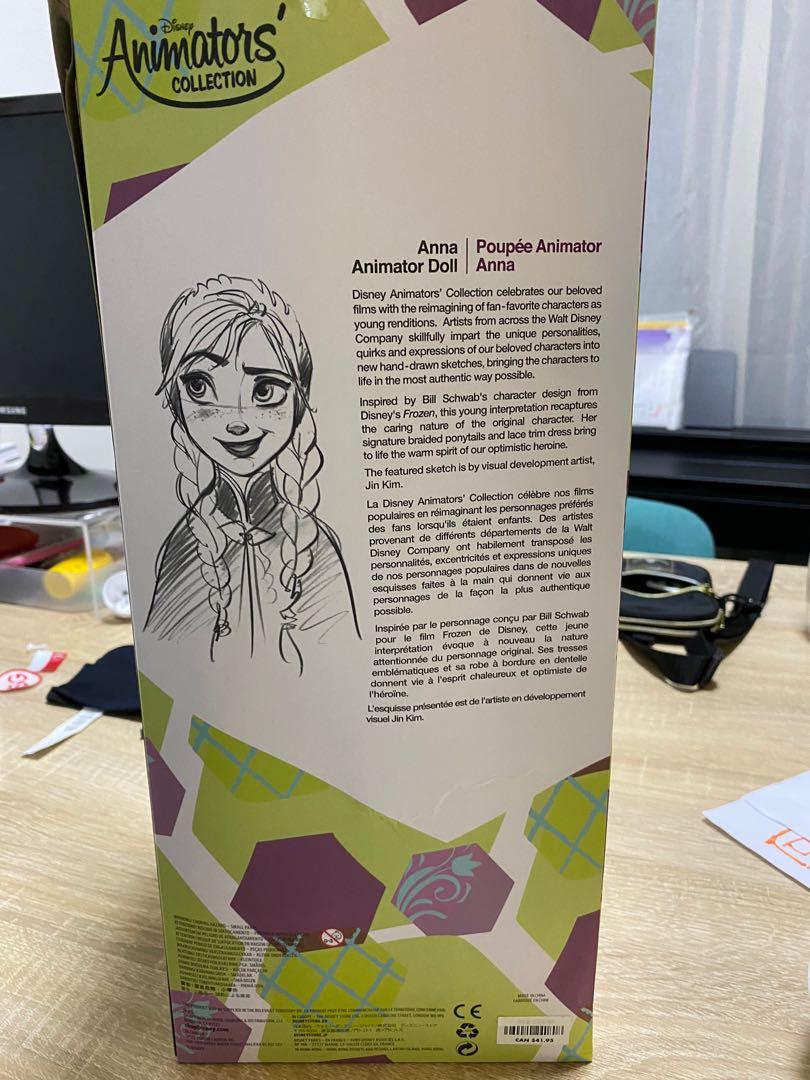 Disney Animators collection Anna doll original, Hobbies & Toys, Toys ...
