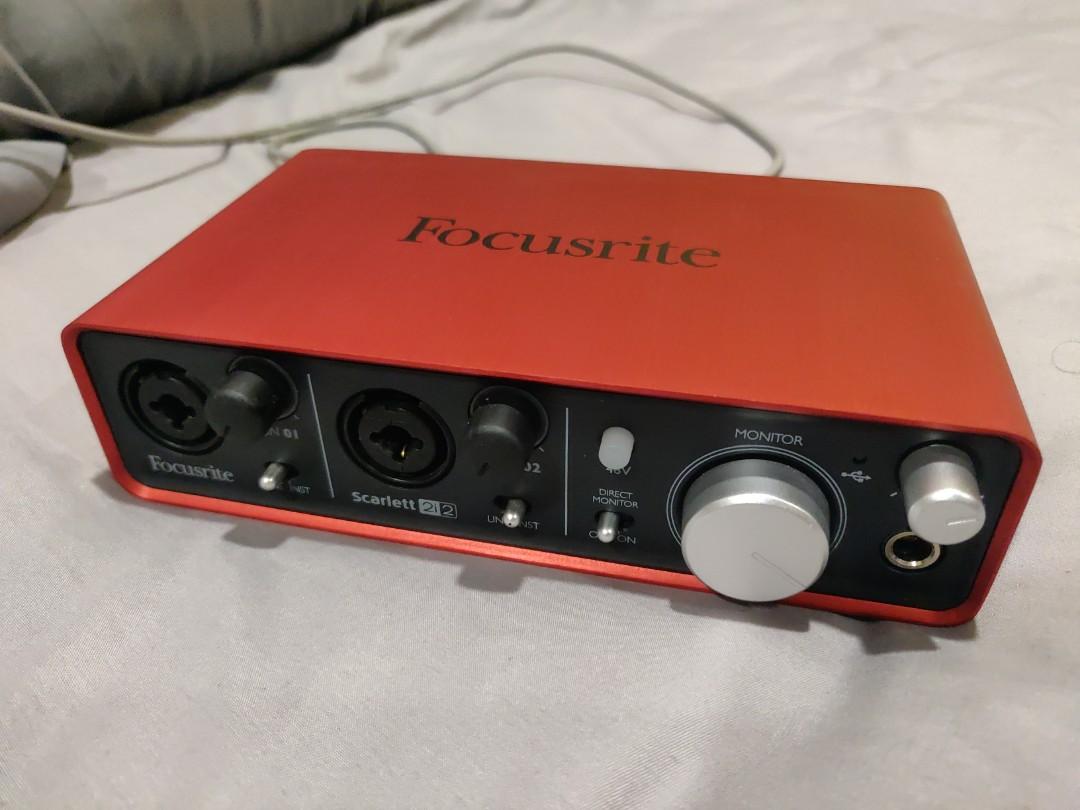 Focusrite Scarlett 2i2 1st Gen, Audio, Portable Audio Accessories on ...