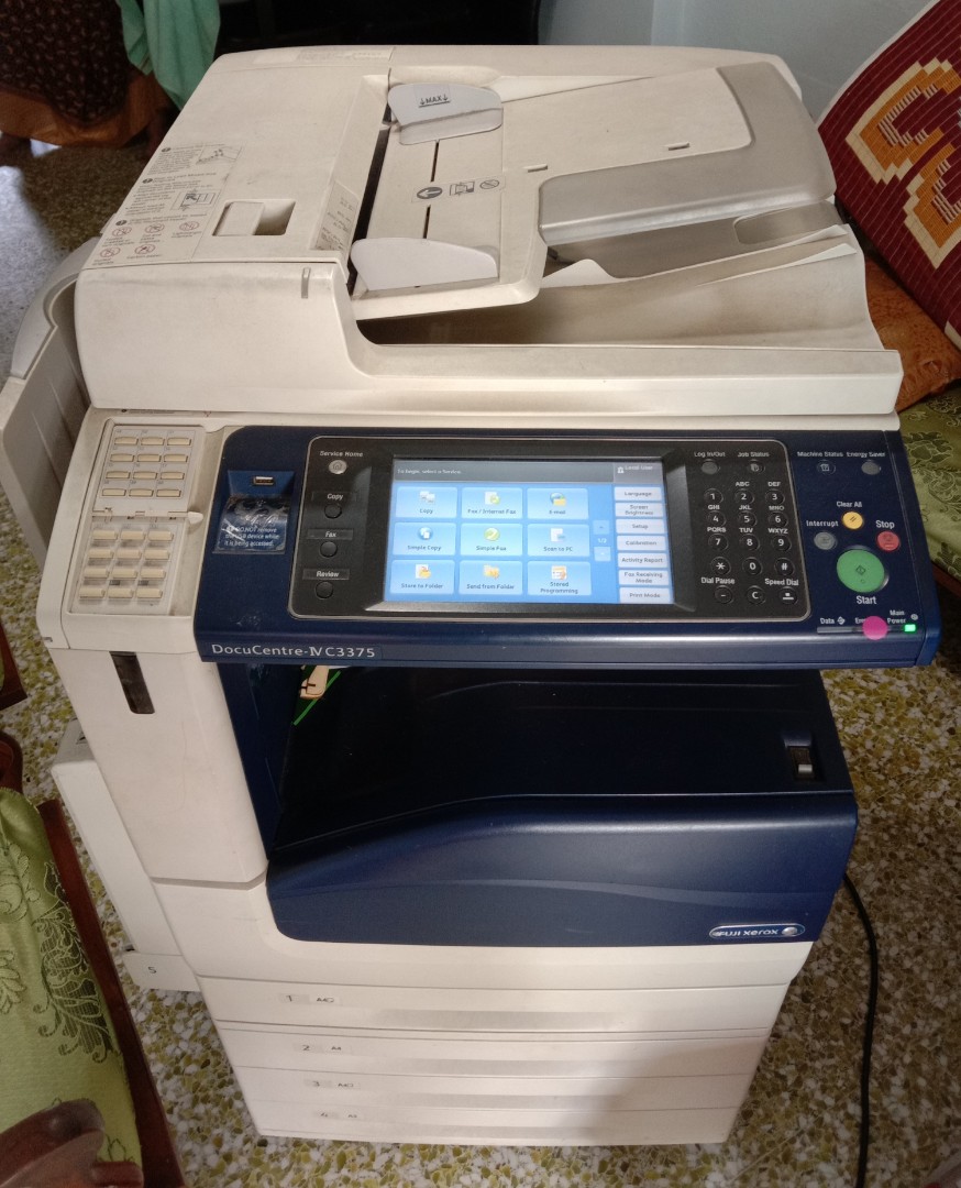 Fuji Xerox DocuCentre IV C3375 copier, Computers & Tech, Printers, Scanners & Copiers on Carousell