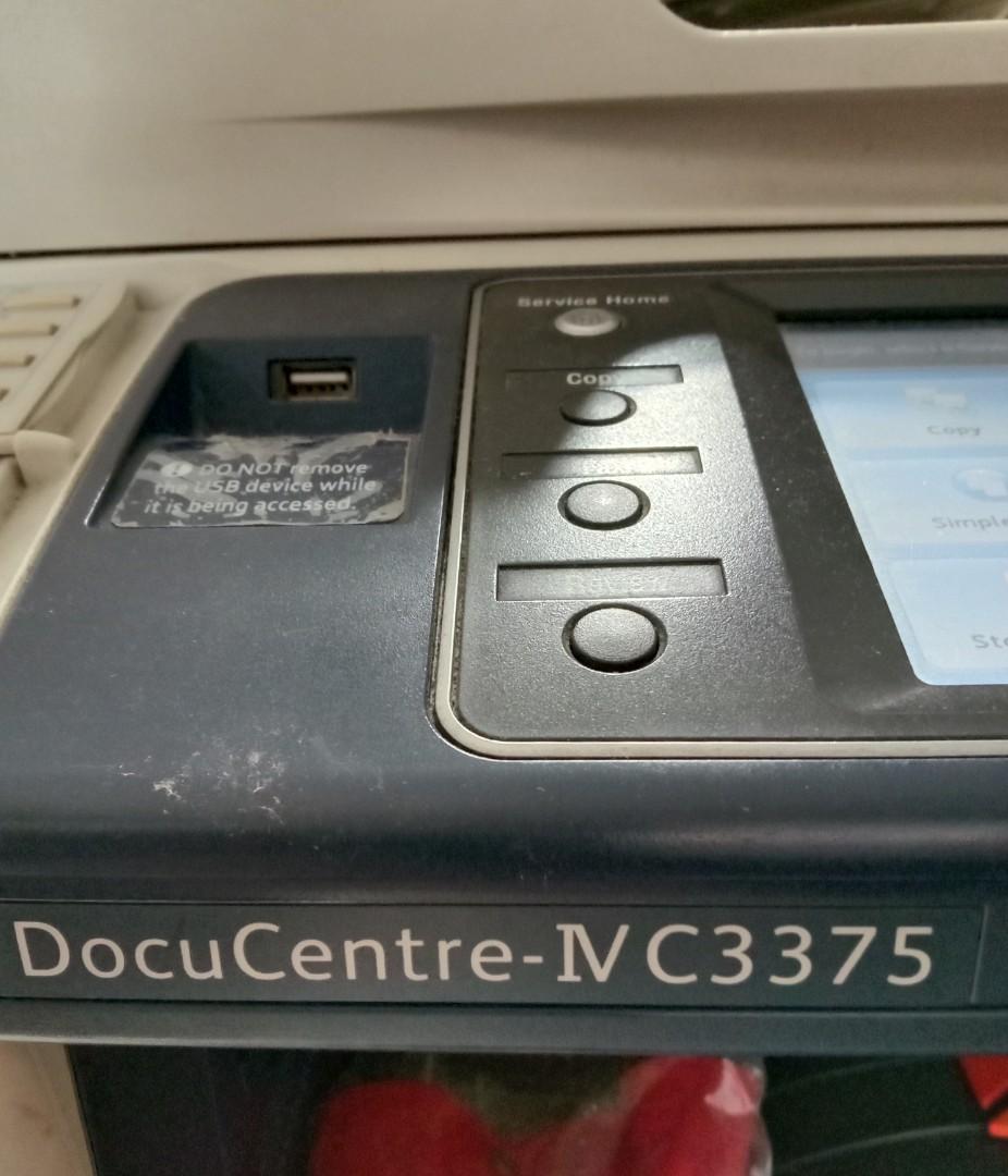 Fuji Xerox DocuCentre IV C3375 copier, Computers & Tech, Printers, Scanners & Copiers on Carousell