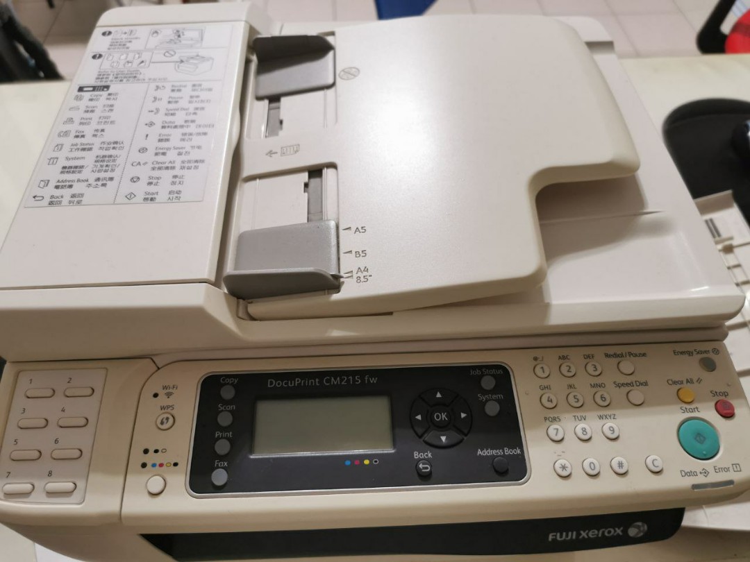 Fuji Xerox DocuPrint CM215 fw, Computers & Tech, Printers, Scanners & Copiers on Carousell