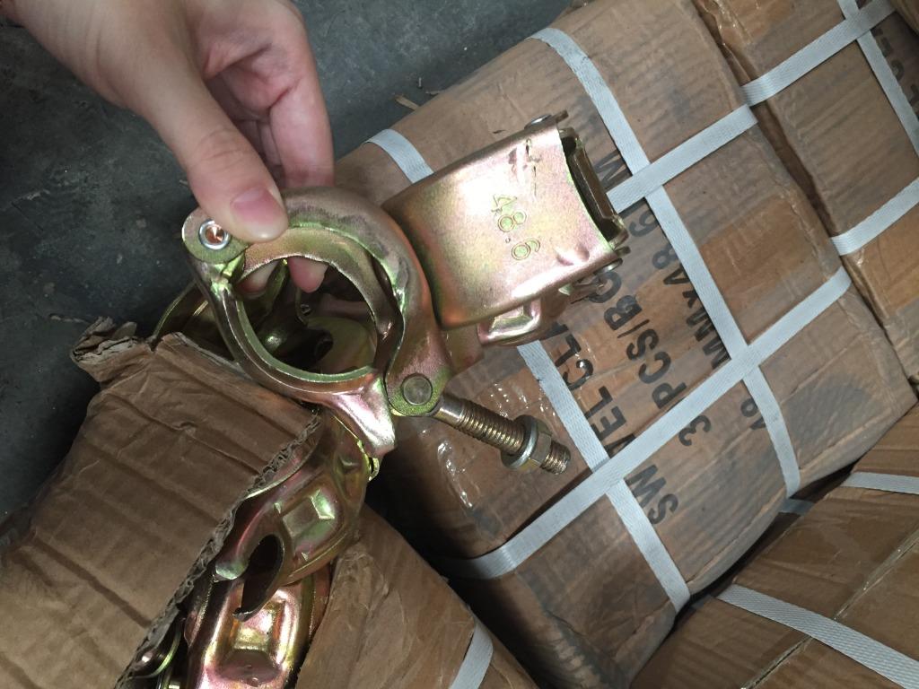 GI Hframe Scaffolding Set Swivel Clamp Fixed Clamp Shoring Jack GI Pipe ...