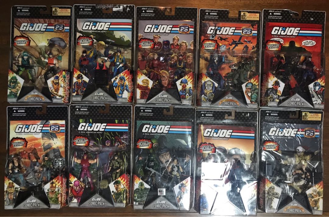 Gijoe Comic packs, Hobbies & Toys, Toys & Games on Carousell