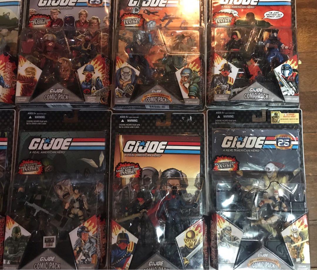 Gijoe Comic packs, Hobbies & Toys, Toys & Games on Carousell
