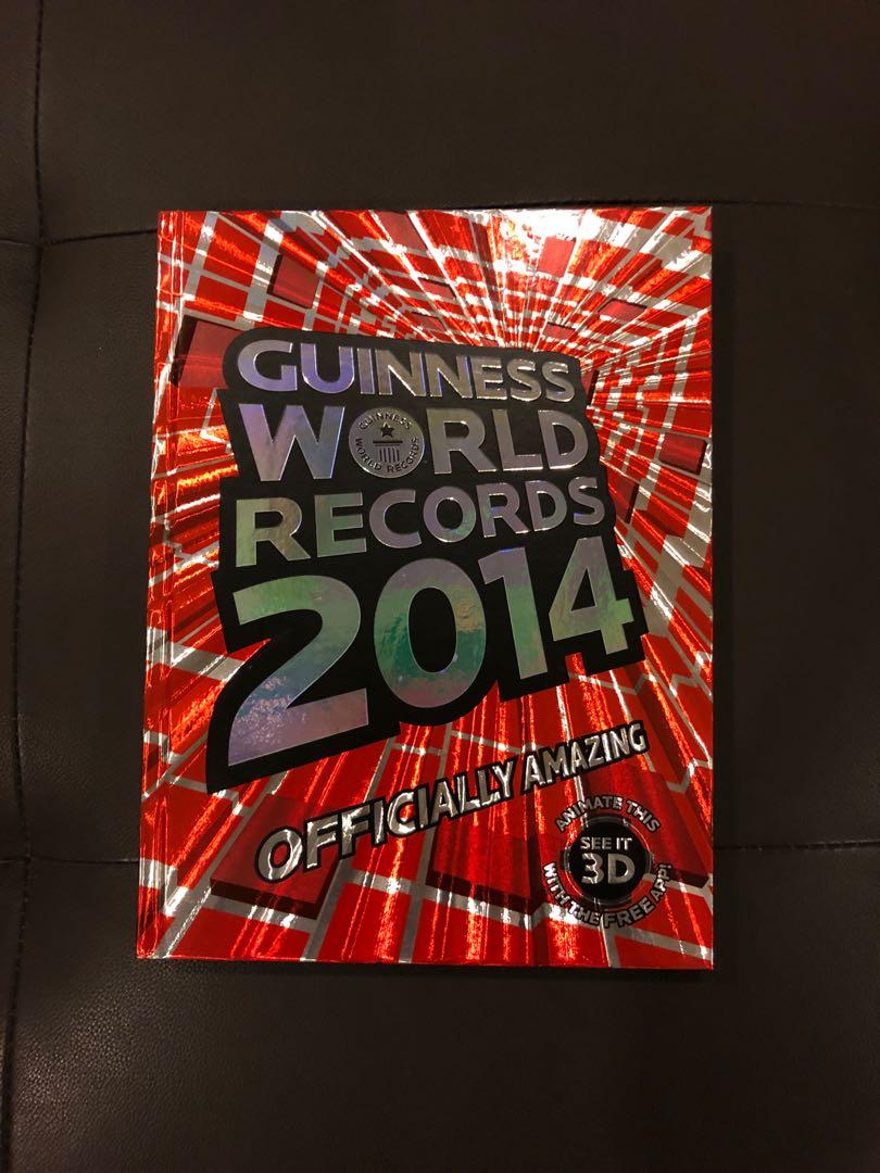 GUINNESS WORLD RECORD BOOK COLLECTION, Hobbies & Toys, Books ...