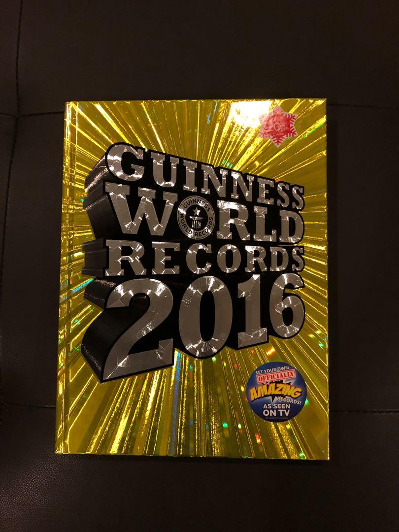 GUINNESS WORLD RECORD BOOK COLLECTION, Hobbies & Toys, Books ...