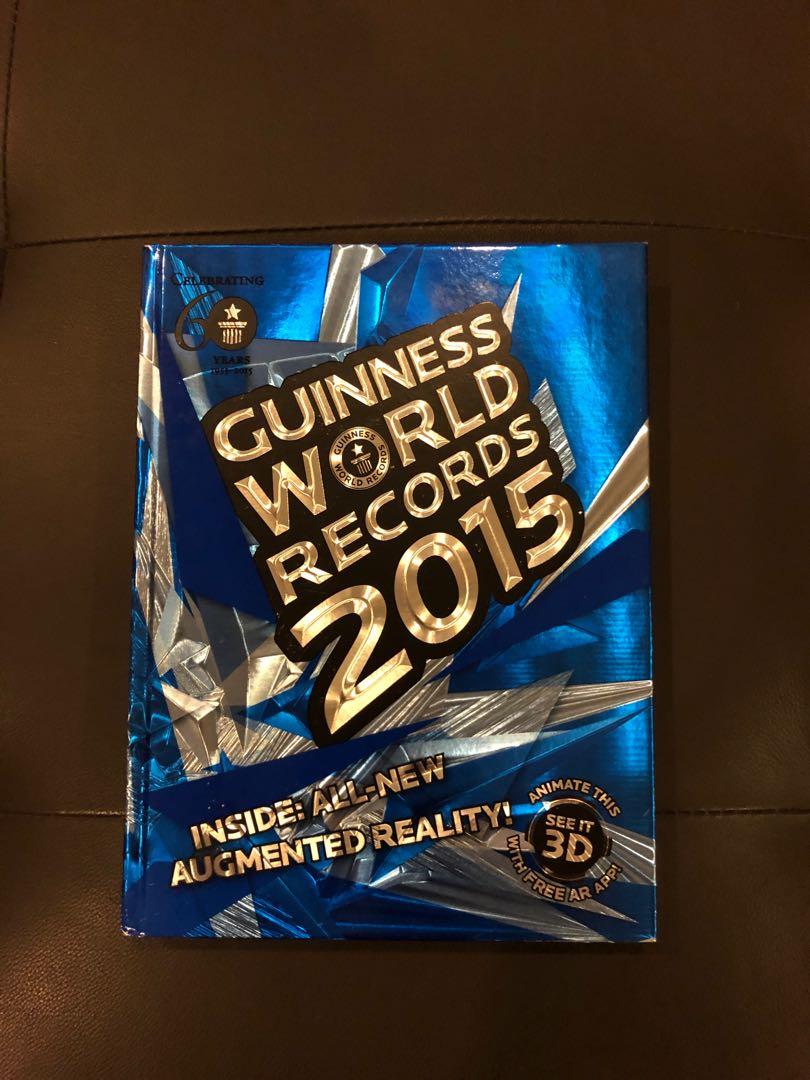 GUINNESS WORLD RECORD BOOK COLLECTION, Hobbies & Toys, Books ...