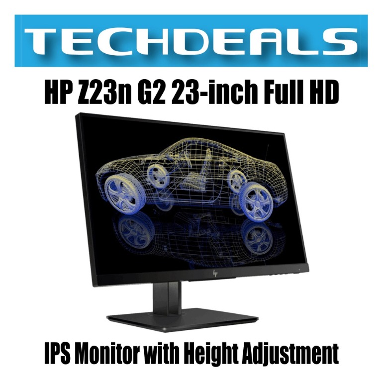 HP Z23n G2 23-inch Full HD IPS Monitor with Height Adjustment ...