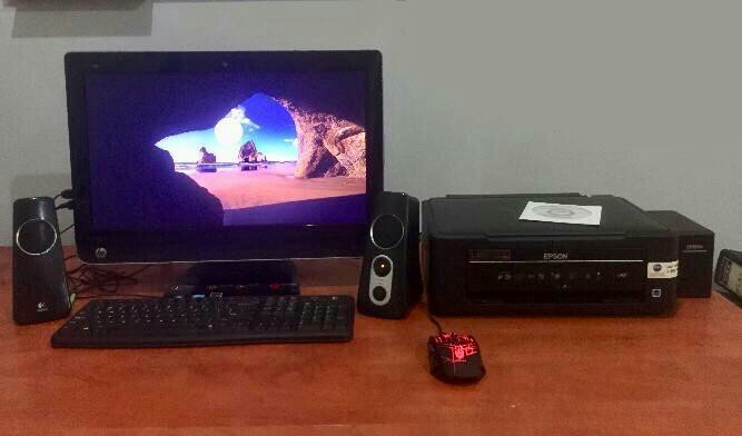 Komputer PC All in One hp Omni 220 (lihat detail), Elektronik, Bagian ...