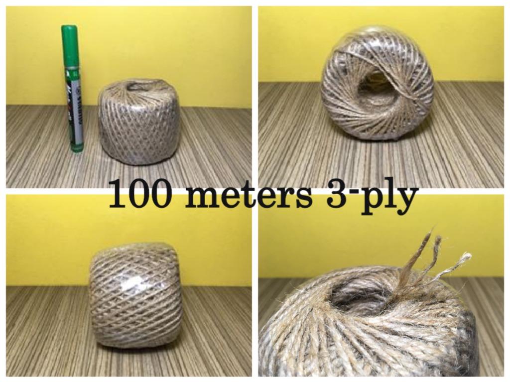 Jute String/ Abaca Cord, Hobbies & Toys, Stationary & Craft, Craft ...