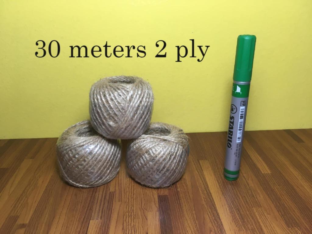 Jute String/ Abaca Cord, Hobbies & Toys, Stationary & Craft, Craft ...