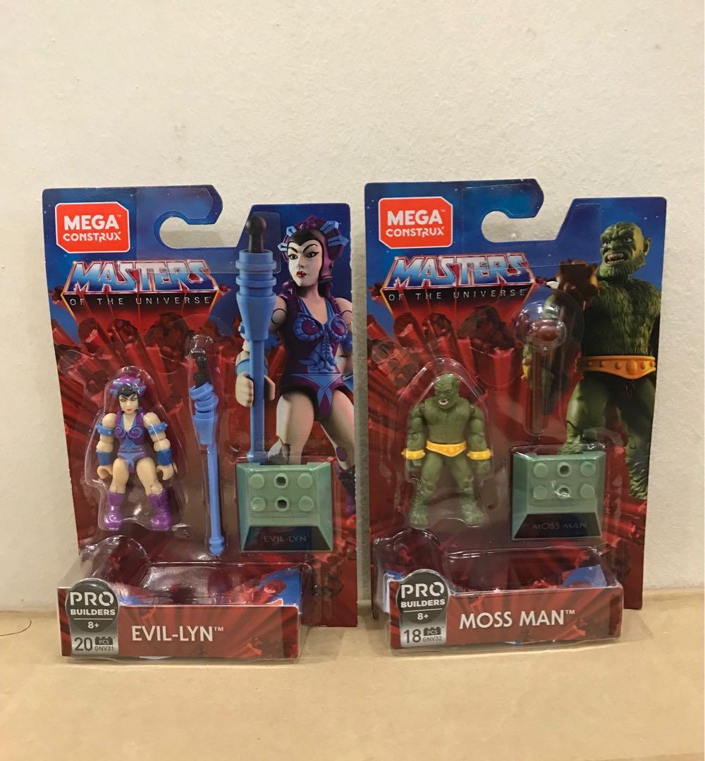 Mega Construx Mega Bloks Evil-Lyn Moss Man Beast Man Spider-Man 3 ...