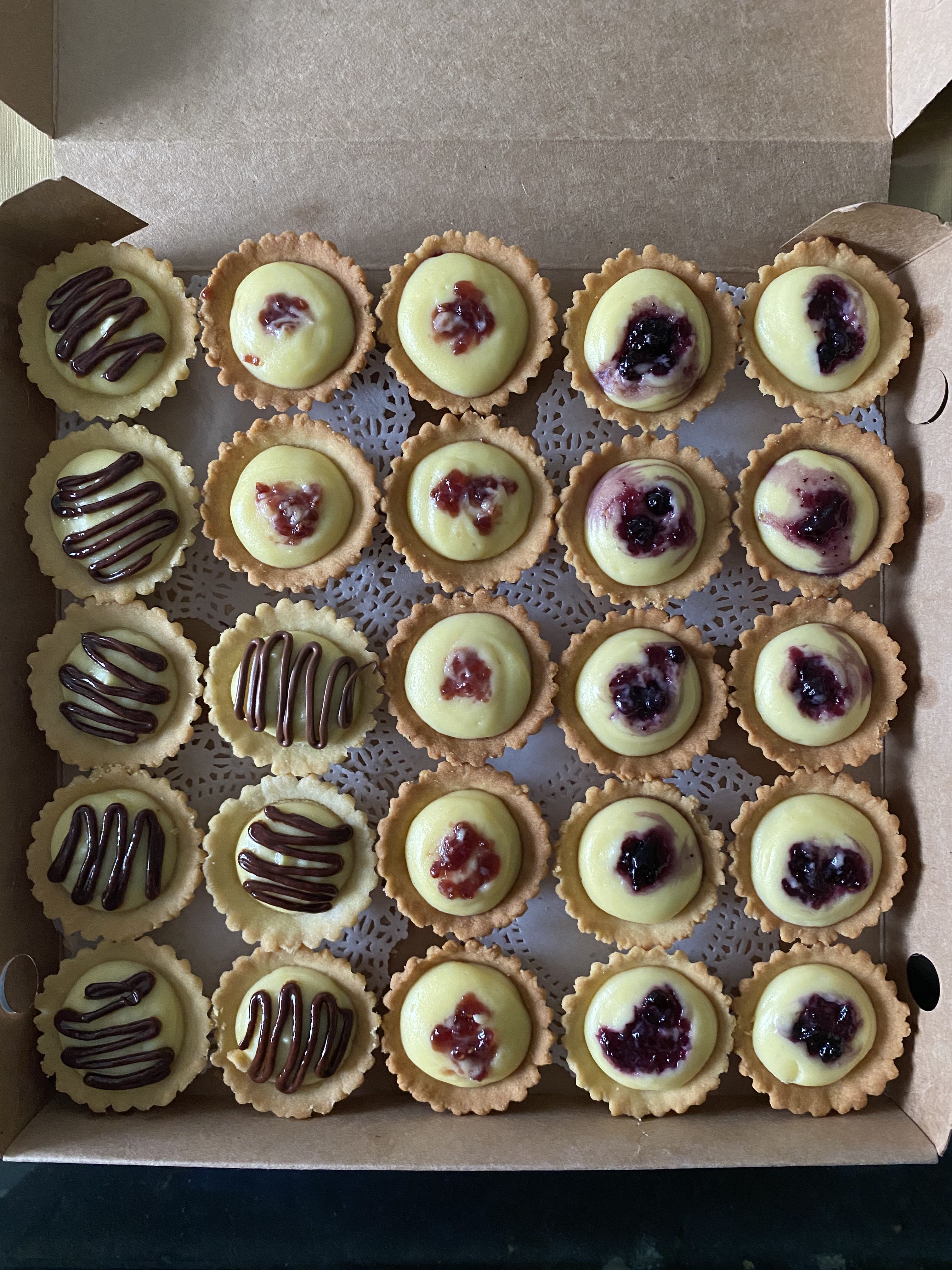 Mixed Cheese Tarts, Food & Drinks, Homemade Bakes on Carousell