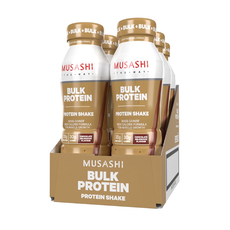 MUSASHI PROTEIN SHAKE - BULK PROTEIN, Health & Nutrition, Health ...