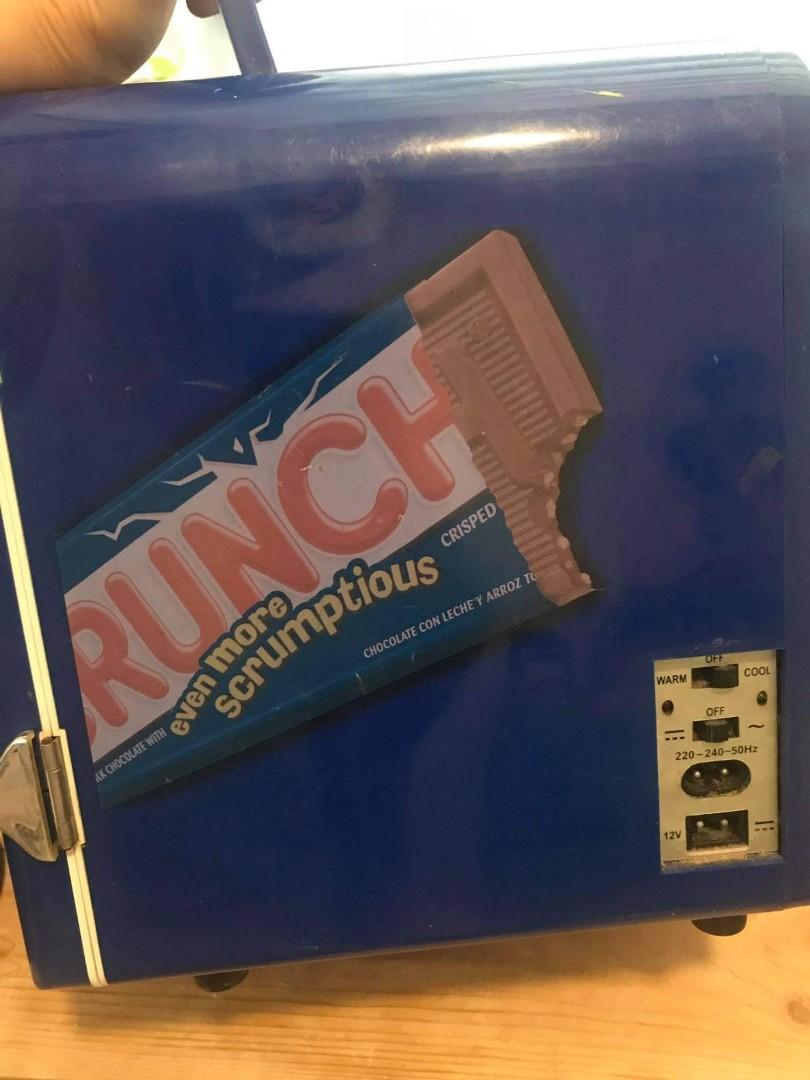 Nestle Crunch Mini Cooler Refrigerator, TV & Home Appliances, Kitchen ...