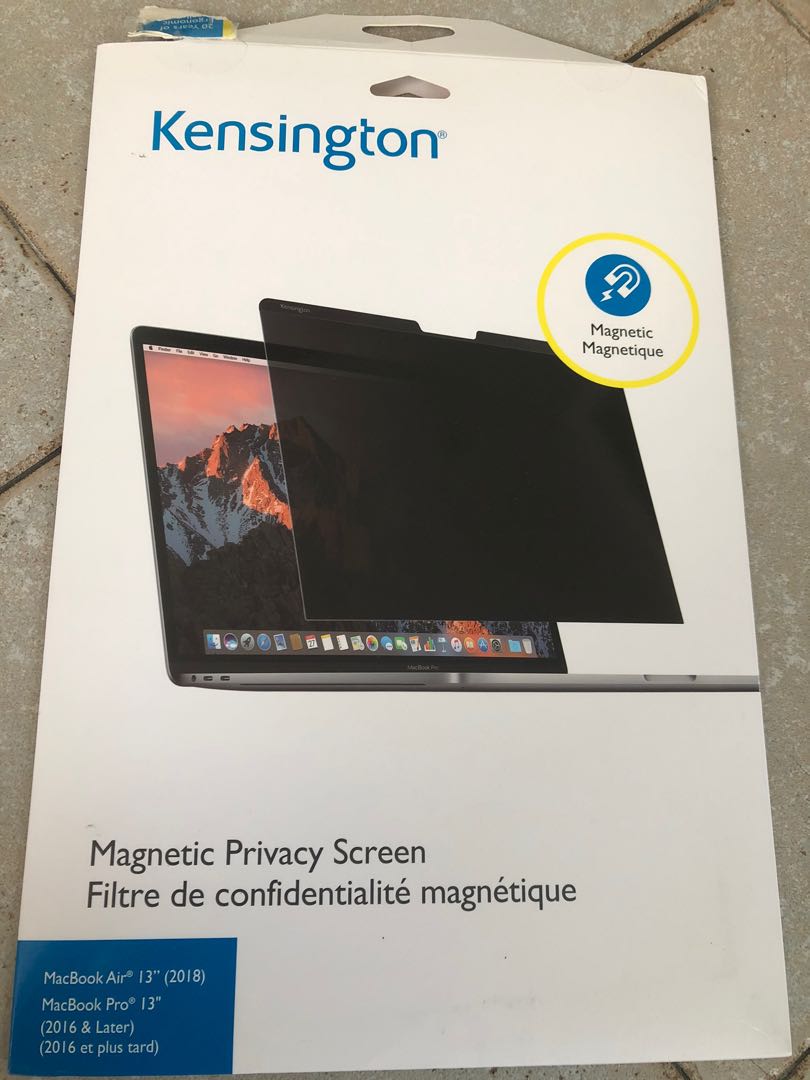New magnetic privacy screen for Macbook 13”, Computers & Tech, Parts ...