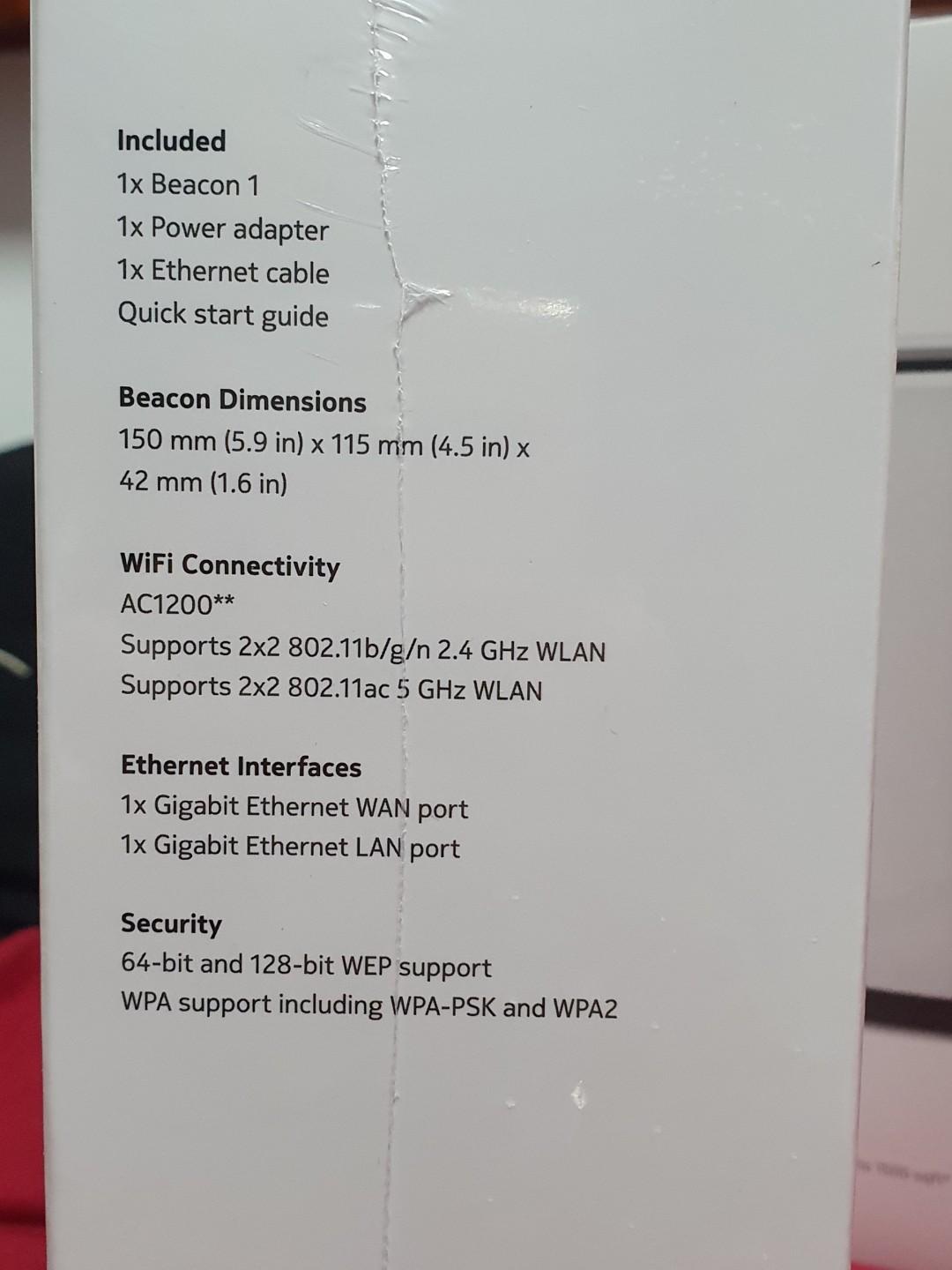 Nokia WiFi Beacon 1 ( Mesh router), Computers & Tech, Parts ...