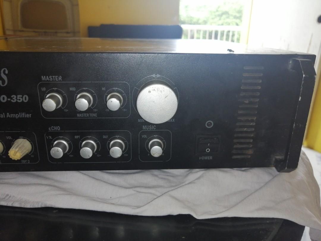 PrO series mixing karaoke amplifier, Audio, Soundbars, Speakers ...