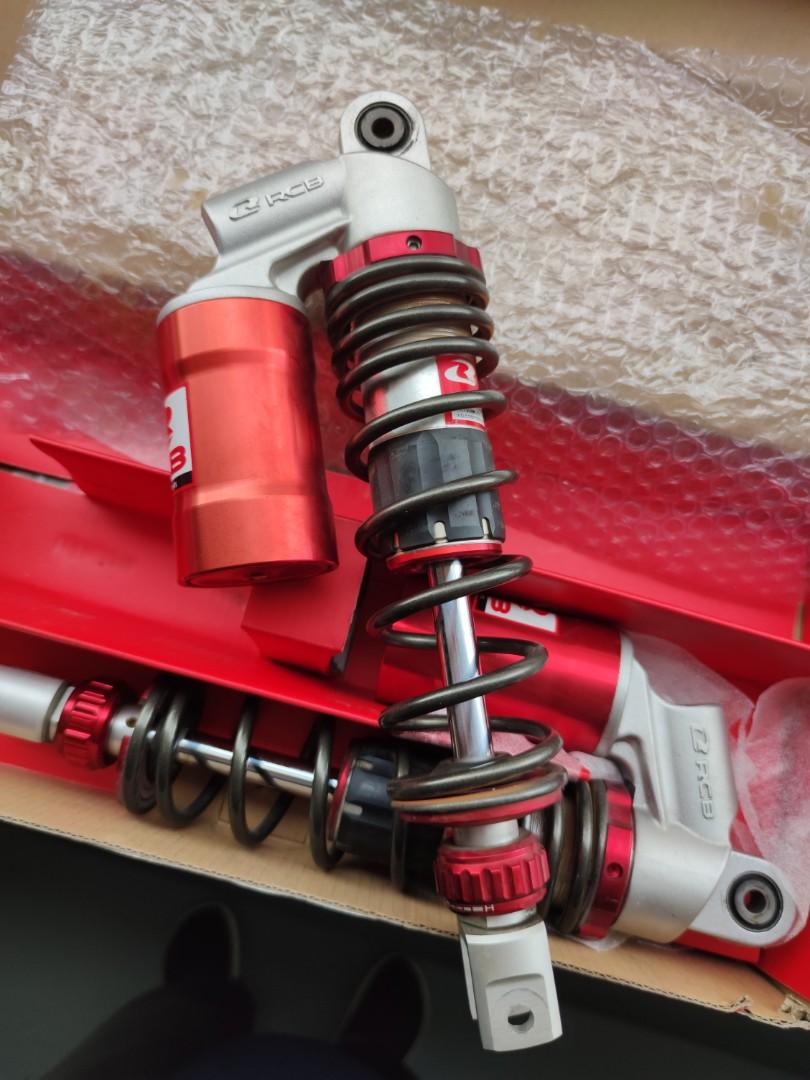 RCB rear shocks for Aerox / NVX 155, Motorcycles, Motorcycle ...