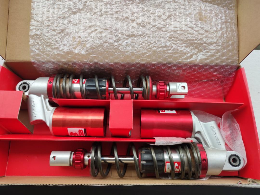 RCB rear shocks for Aerox / NVX 155, Motorcycles, Motorcycle ...