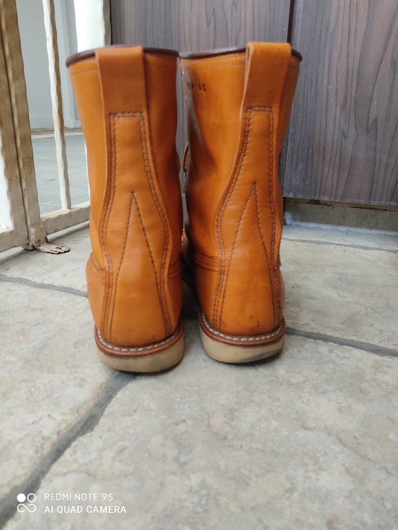 Red Wing 9877 Gold Russet Sequoia boots, Men's Fashion, Footwear, Boots ...