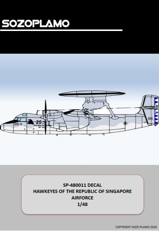 RSAF E-2C Hawkeye decals (1/72, 1/48, 1/32), Hobbies & Toys, Toys ...