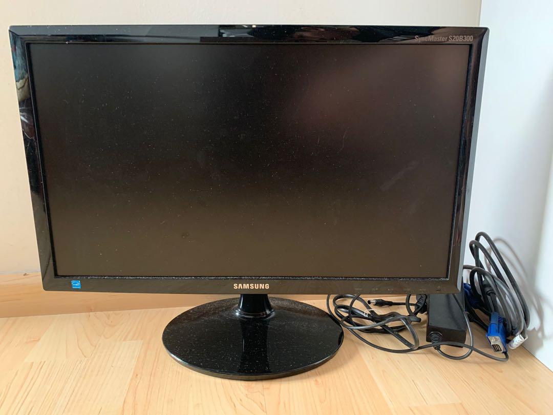Samsung Monitor 20 inch, Computers & Tech, Parts & Accessories, Monitor ...