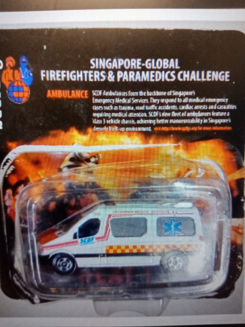 SCDF SGFPC Ambulance, Hobbies & Toys, Toys & Games on Carousell