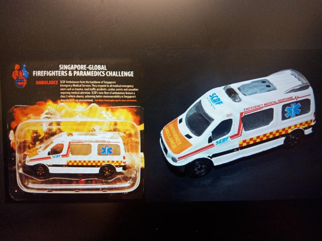 SCDF SGFPC Ambulance, Hobbies & Toys, Toys & Games on Carousell