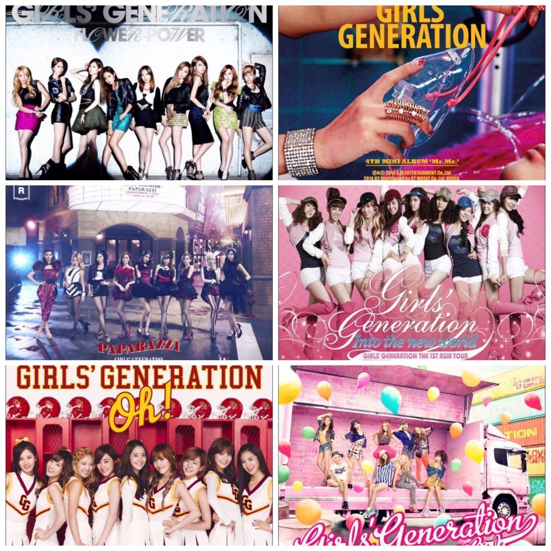 SNSD Albums Part 2, Hobbies & Toys, Memorabilia & Collectibles, K-Wave ...