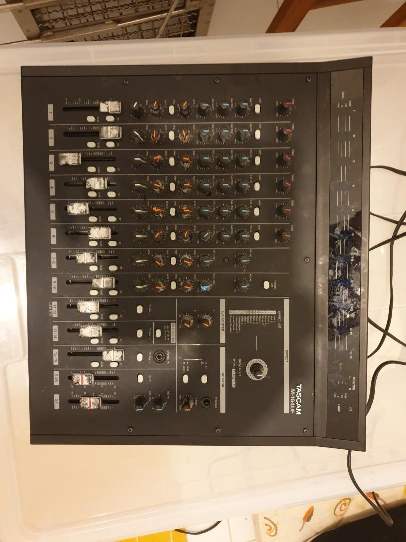TASCAM M164UF mixing table, Audio, Other Audio Equipment on Carousell