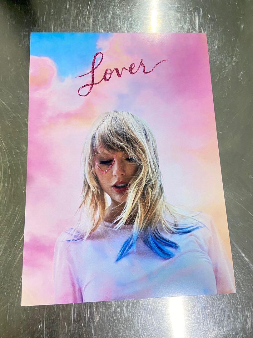 Taylor Swift posters (Lover and 1989), Hobbies & Toys, Stationary ...