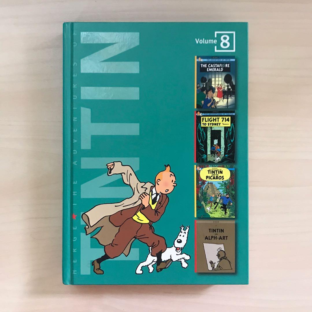 The Adventures of Tintin (Volume 8), Hobbies & Toys, Books & Magazines ...