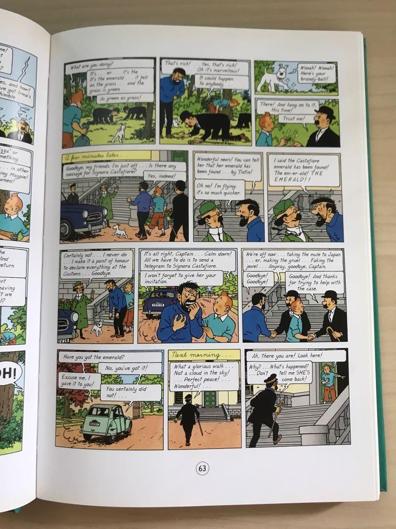 The Adventures of Tintin (Volume 8), Hobbies & Toys, Books & Magazines ...