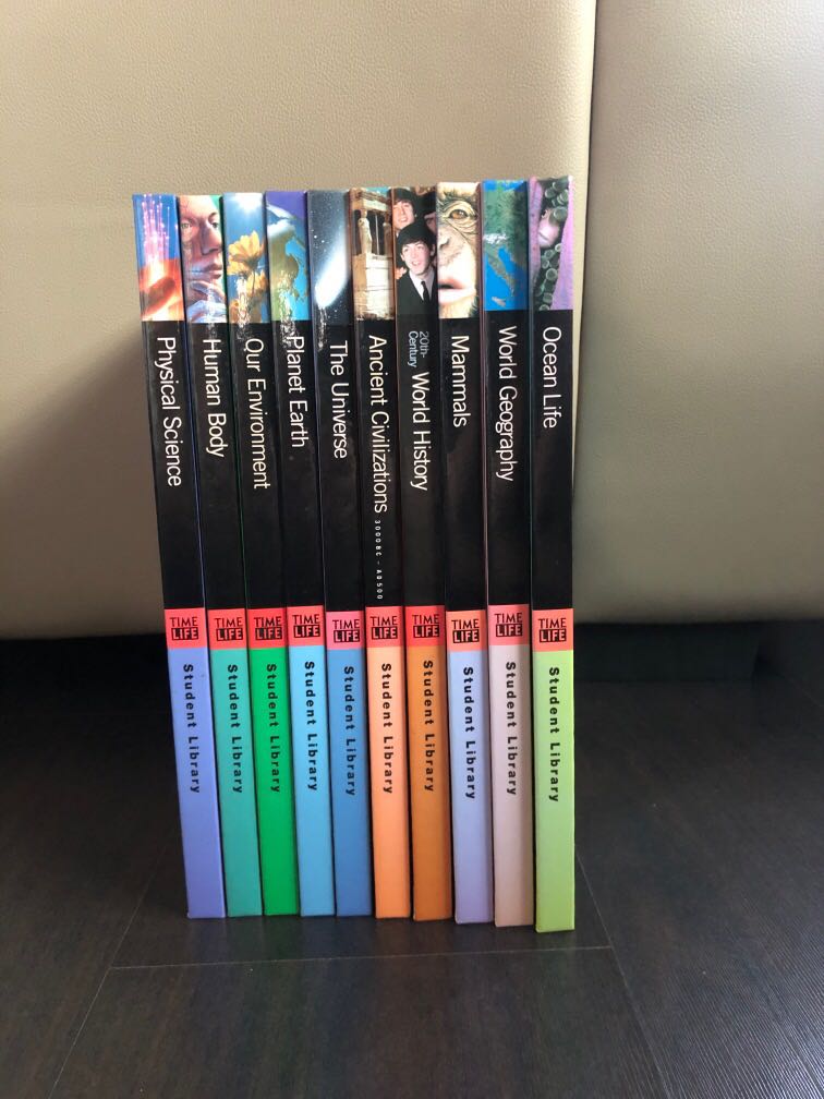Time Life student library encyclopedia set, Hobbies & Toys, Books ...