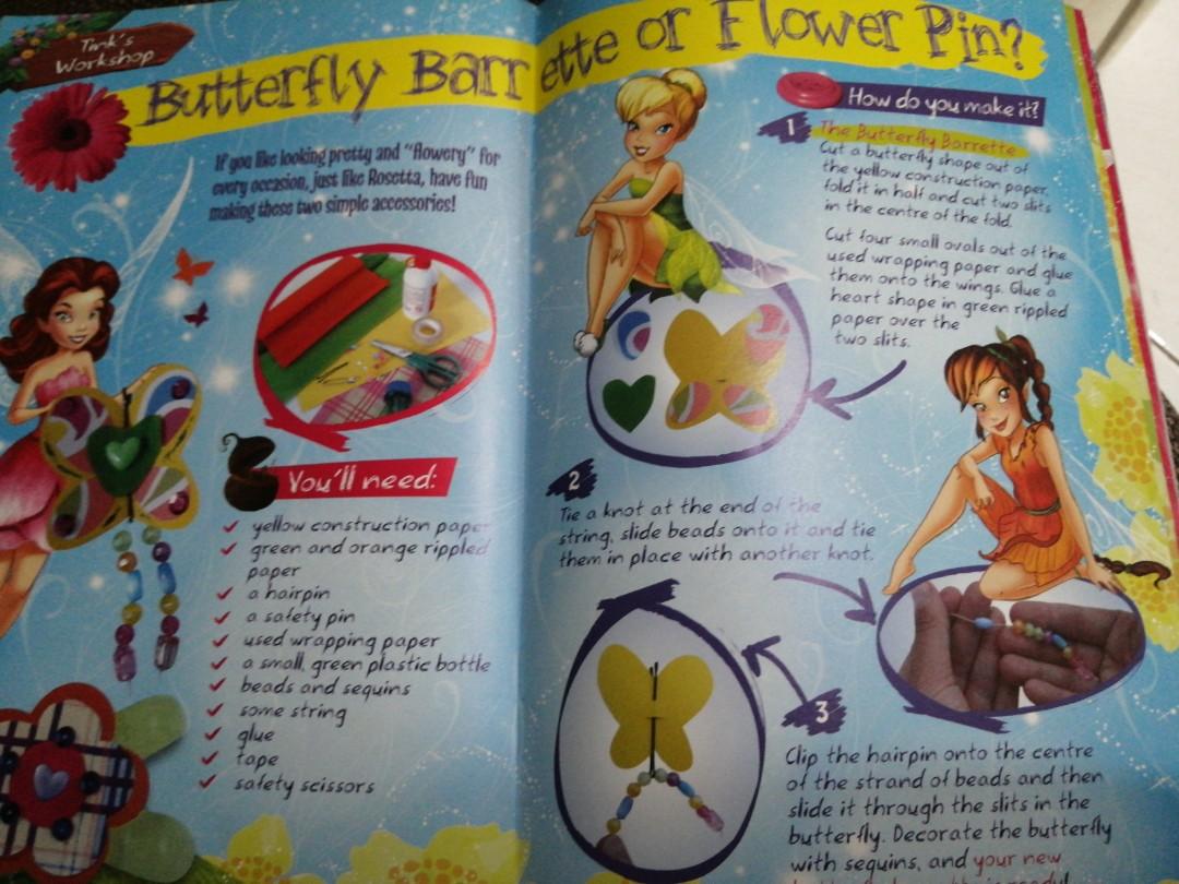 Tinker Bell Story/Activity Book, Hobbies & Toys, Books & Magazines ...